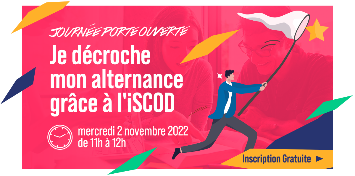 JPO : Je décroche mon alternance grâce à l'iSCOD